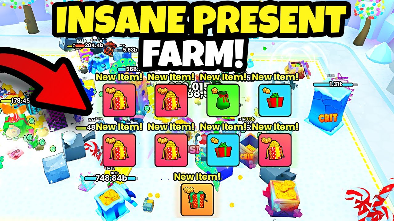 This Present Farm Is Insane On Pet Simulator 99 - YouTube