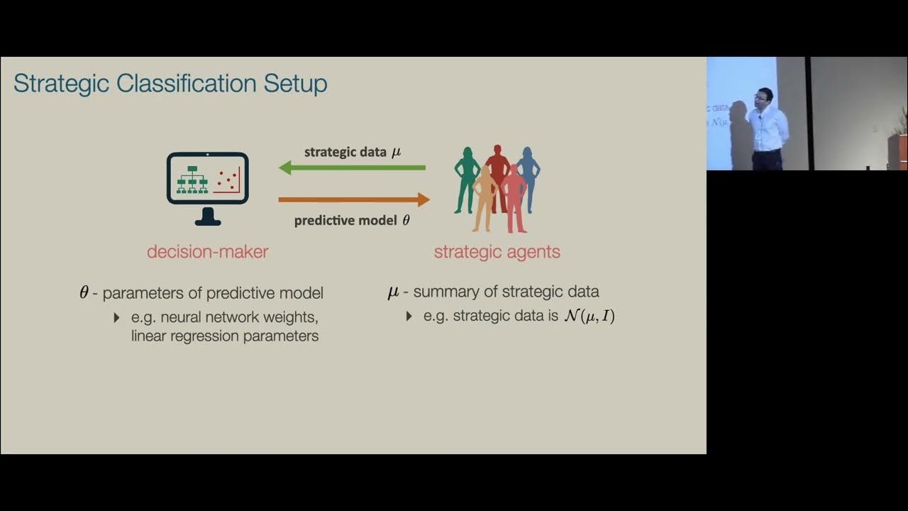 Machine Learning and Strategic Agents: Dynamics and Algorithm Design - YouTube
