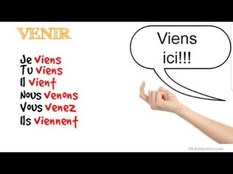La conjugaison du verbe venir - YouTube