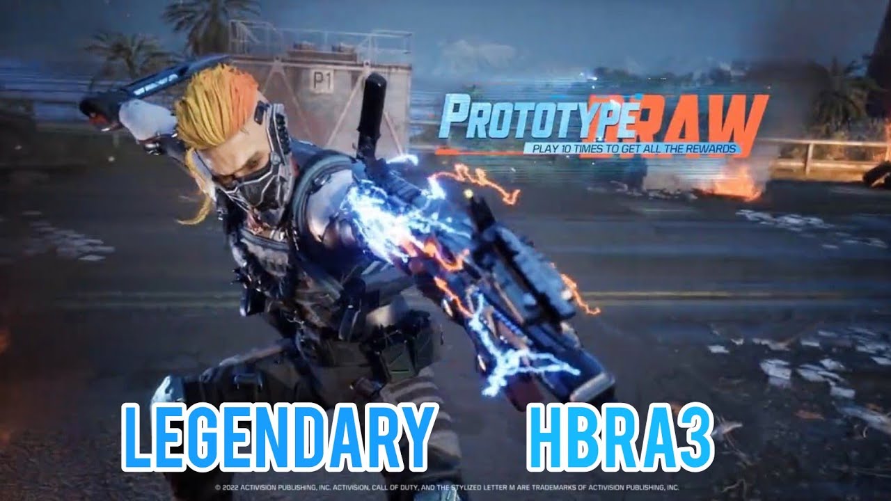 [ COD MOBILE ] New Legendary HBRa3 Gameplay - YouTube