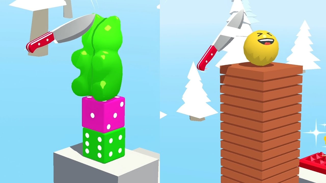 Slice It All! Satisfying sounds and relaxing ASMR slicing game - YouTube