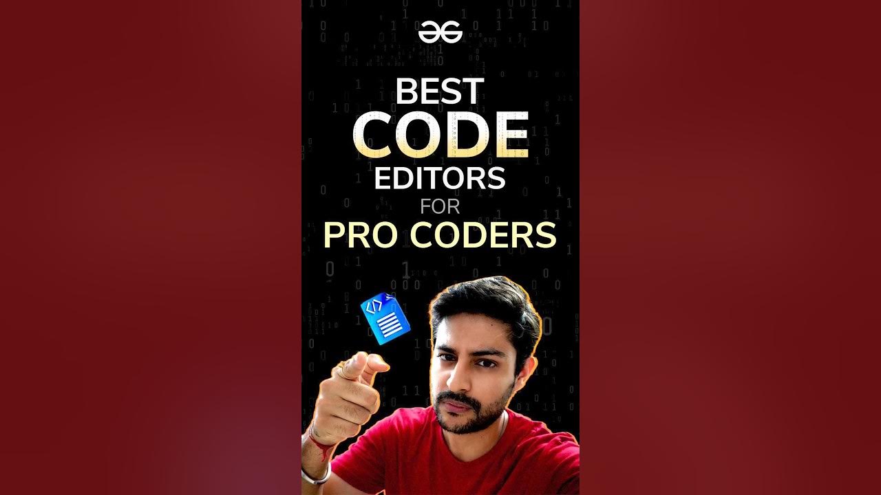 Best Code Editors in tech industry #gfg #geeksforgeeks #codeeditor #coding @thegeekmonk1707 ...