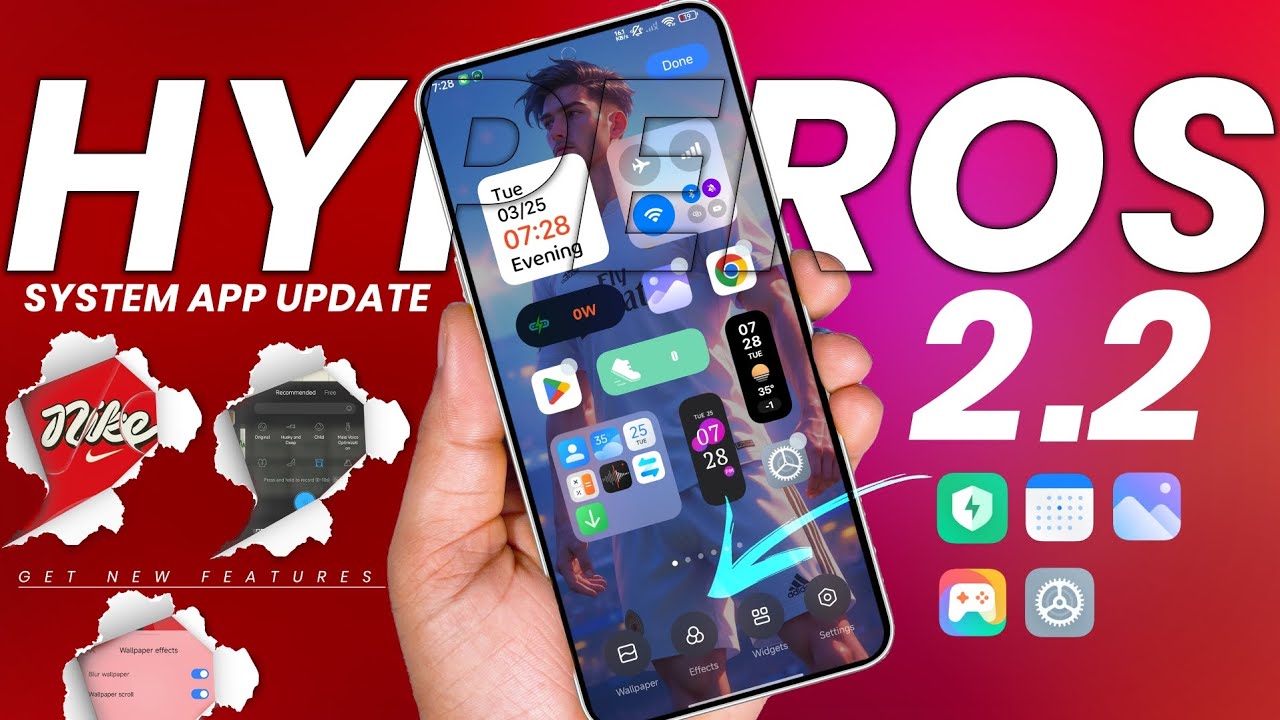 HyperOS 2.2 System app Update: New Voice changer, Launcher, Gallery ...