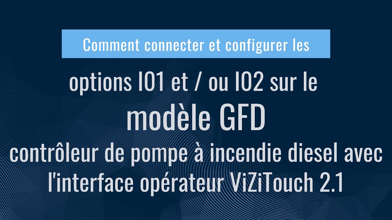 Comment connecter et configurer les options I01 et / ou I02 sur le ...