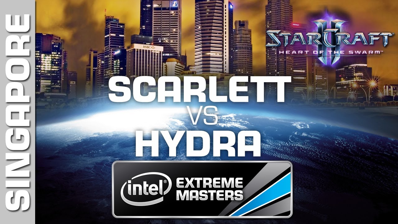 Scarlett vs. Hydra - Quarterfinal - IEM Singapore - StarCraft 2 - YouTube
