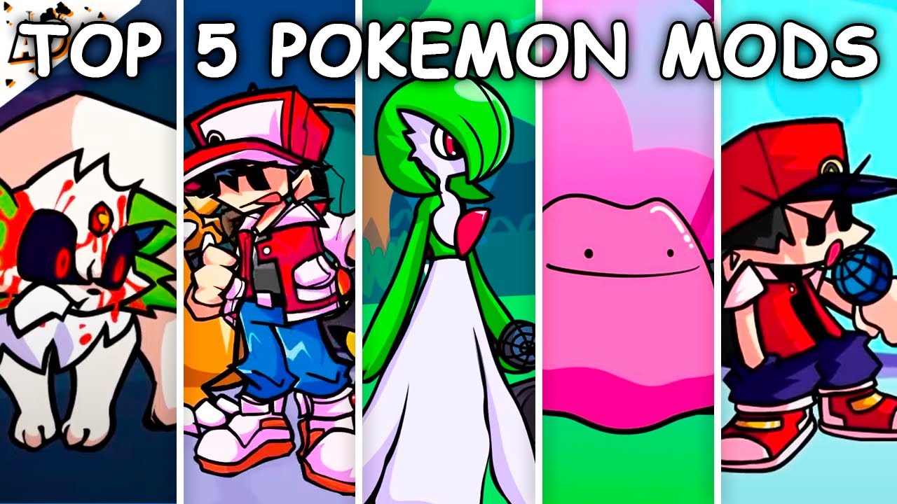 Top 5 Pokemon Mods in Friday Night Funkin' - VS Pokemon Trouble, Red ...