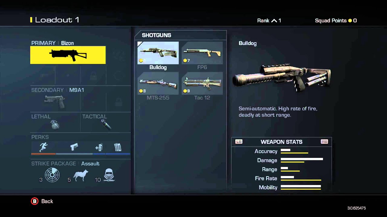 Call of Duty Ghosts: Bulldog Gun Review - YouTube