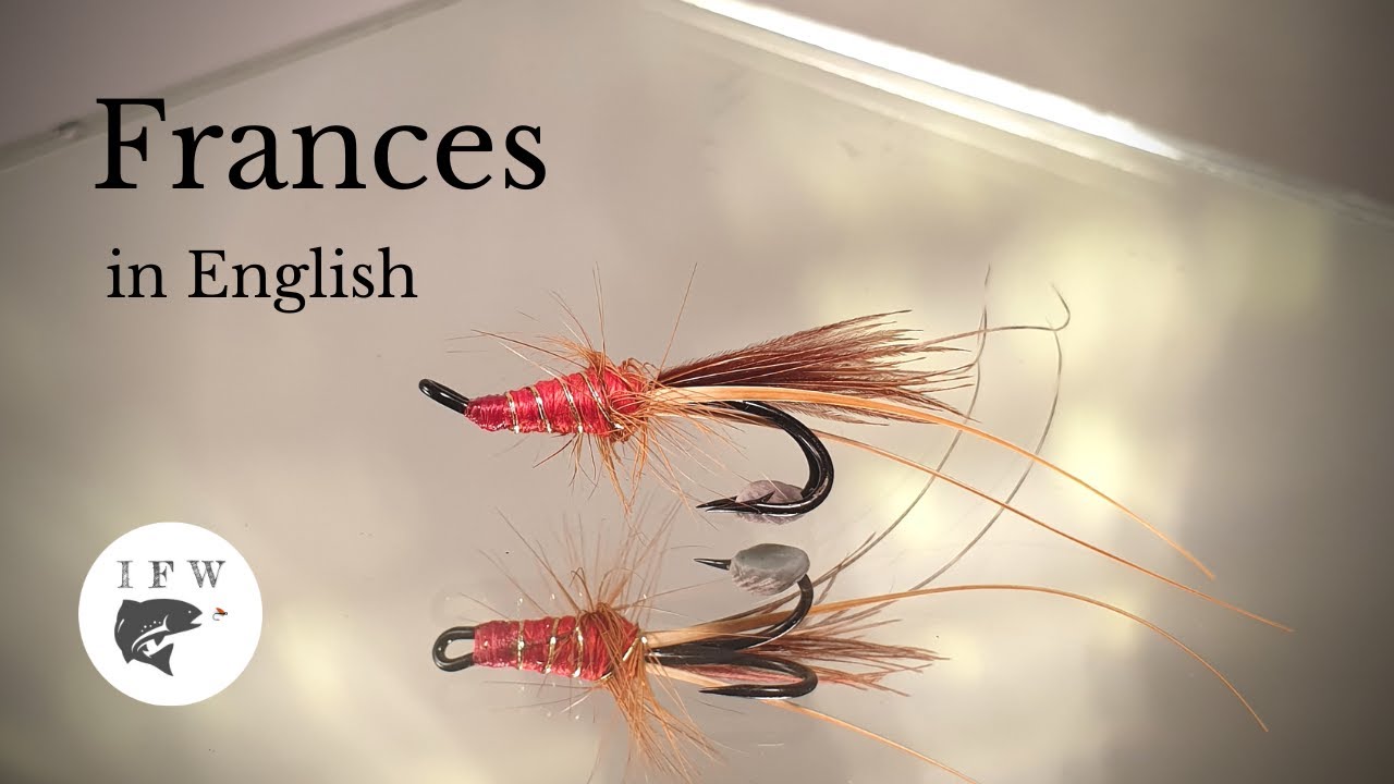 Tying a fly called Red Frances Fly Tying tutorial | Ívar's Fly Workshop ...