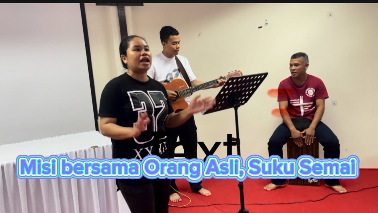 MISI Bersama ORANG ASLI SUKU SEMAI Di Tapah, Perak - YouTube