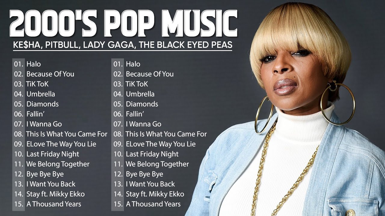 Mary J Blige, Avril Lavigne, Rihanna, Lady Gaga, Nelly, Eminem - 2000s ...