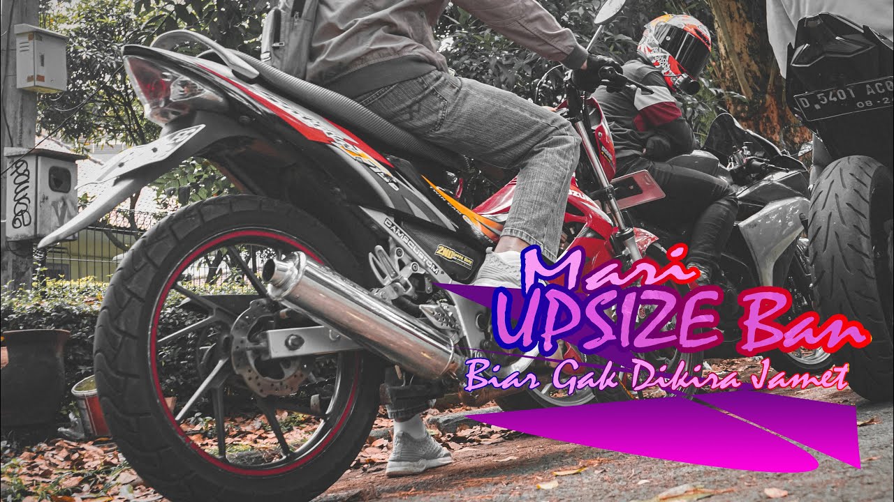 Kenapa Satria FU disebut Motor Jamet? Karna Ban cuy || Satria FU cbu ...
