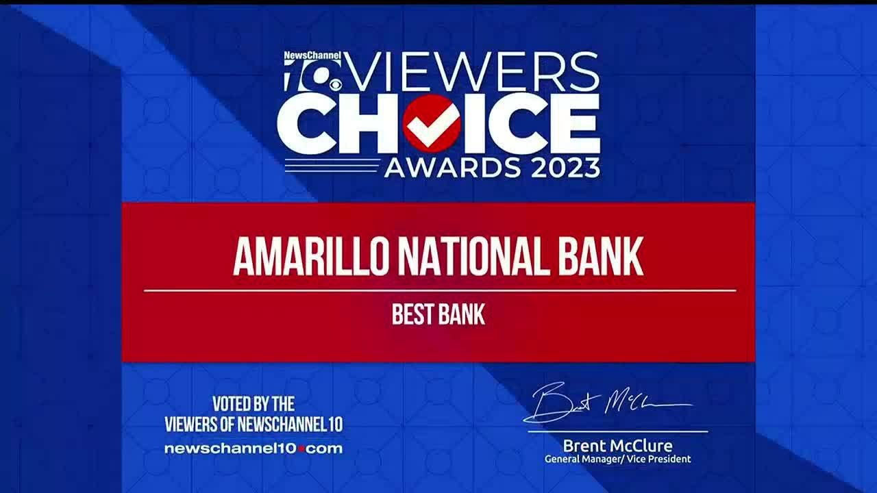 VIEWERS CHOICE AWARDS: Amarillo National Bank wins Best Bank - YouTube