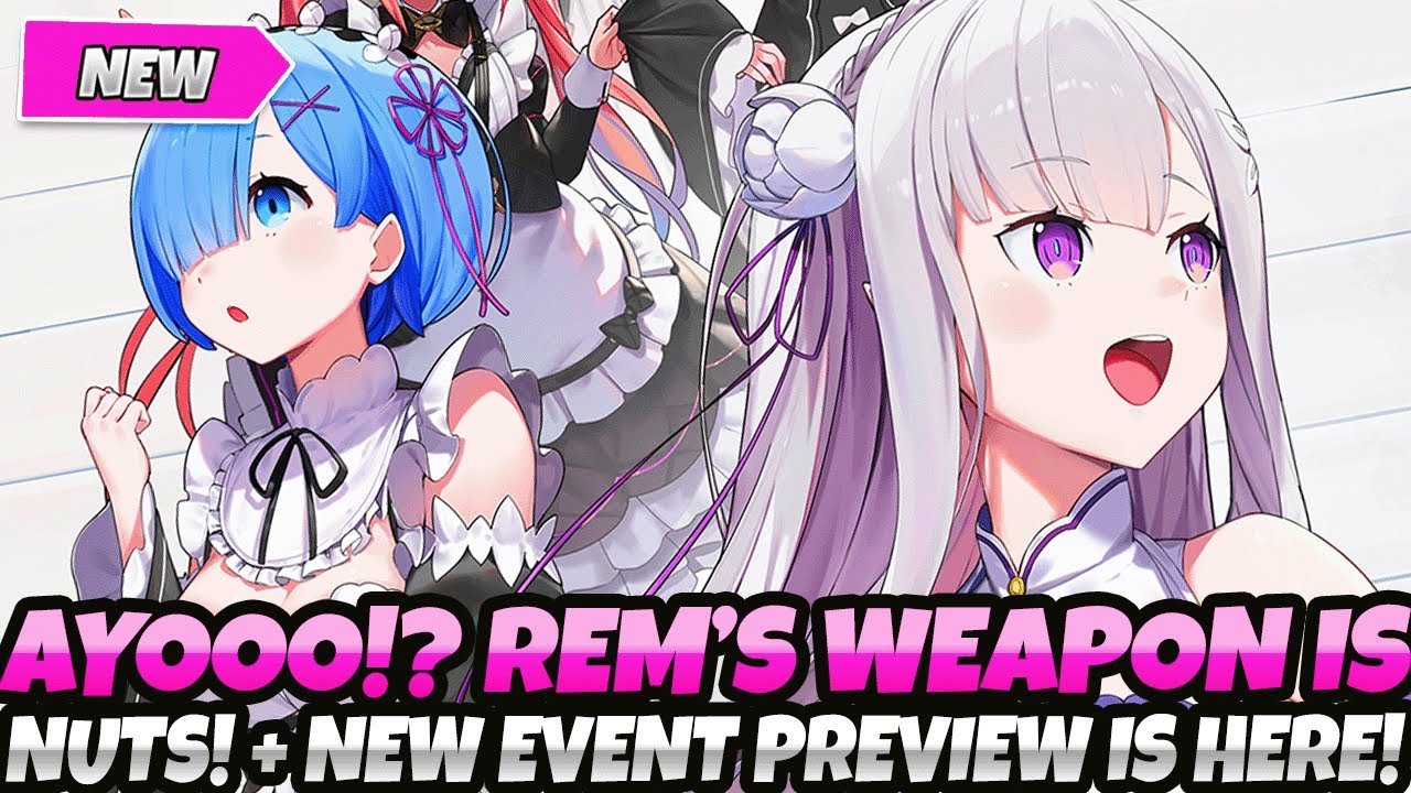 *AYOOOOO!? REM'S WEAPON IS NUTS!* + NEW EVENT PREVIEW IS HERE (Nikke ...