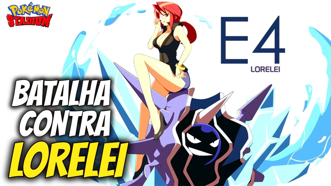 #94 LORELEI - ELITE DOS 4 GYM - POKEMON STADIUM - NINTENDO 64. - YouTube