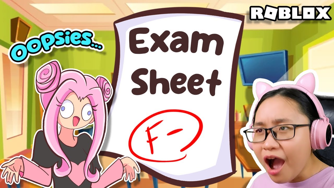 I FORGOT to Study For My EXAM!!! | Roblox | Forgot My Exam - YouTube