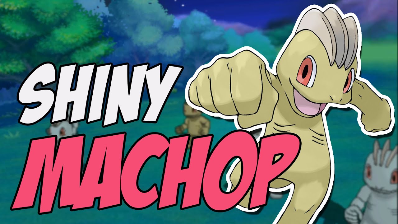 Unexpected Shiny Machop! | Pokémon Omega Ruby & Alpha Sapphire - YouTube
