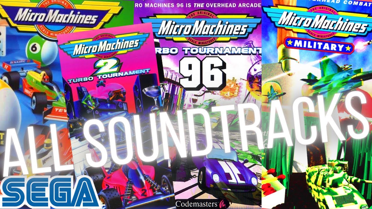 Micro Machines Games ALL Soundtracks Sega HQ - YouTube