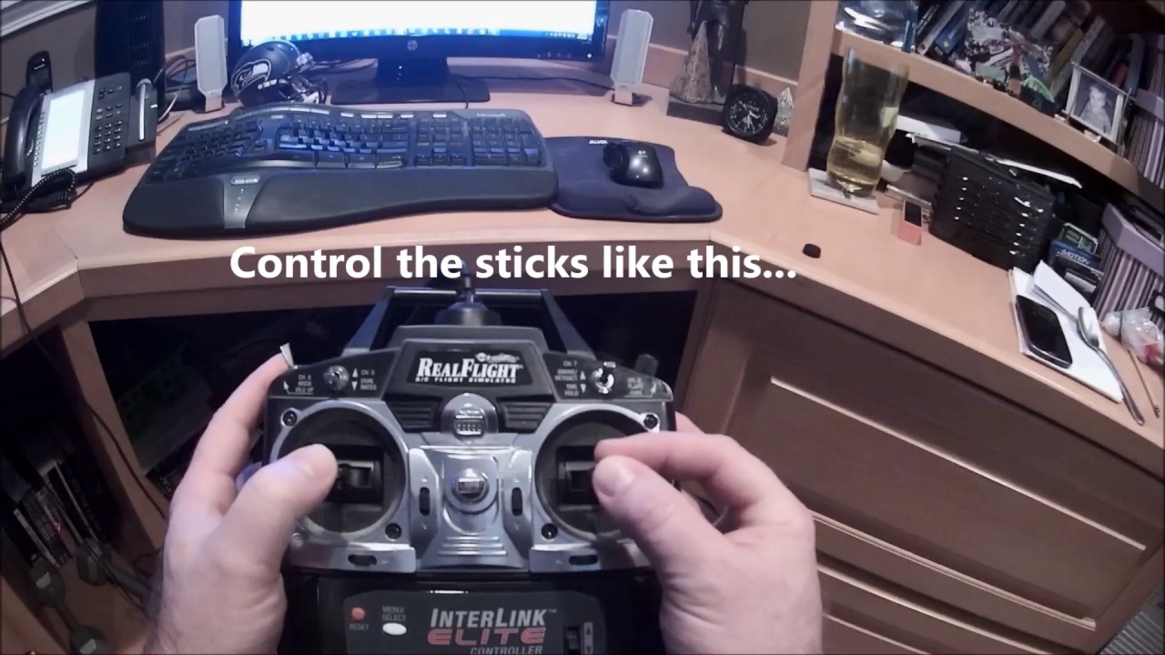 Proper Stick Control for R/C Flight - YouTube