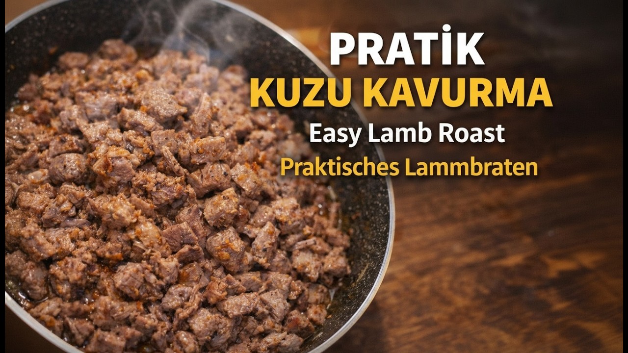 Lokum Gibi Pratik Kuzu Kavurma Tarifi | Easy Lamb Sauté | Lamm-Kavurma ...