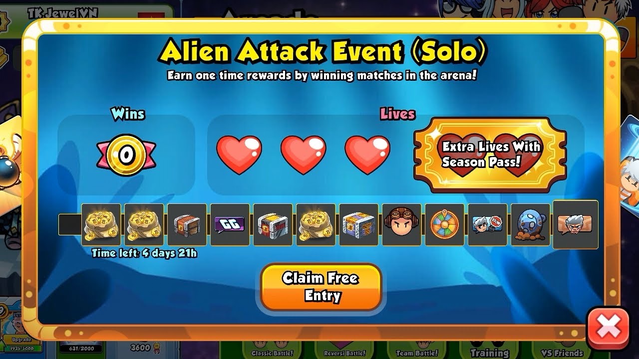 Bomber Friends | [Solo] Alien Attack Event - YouTube