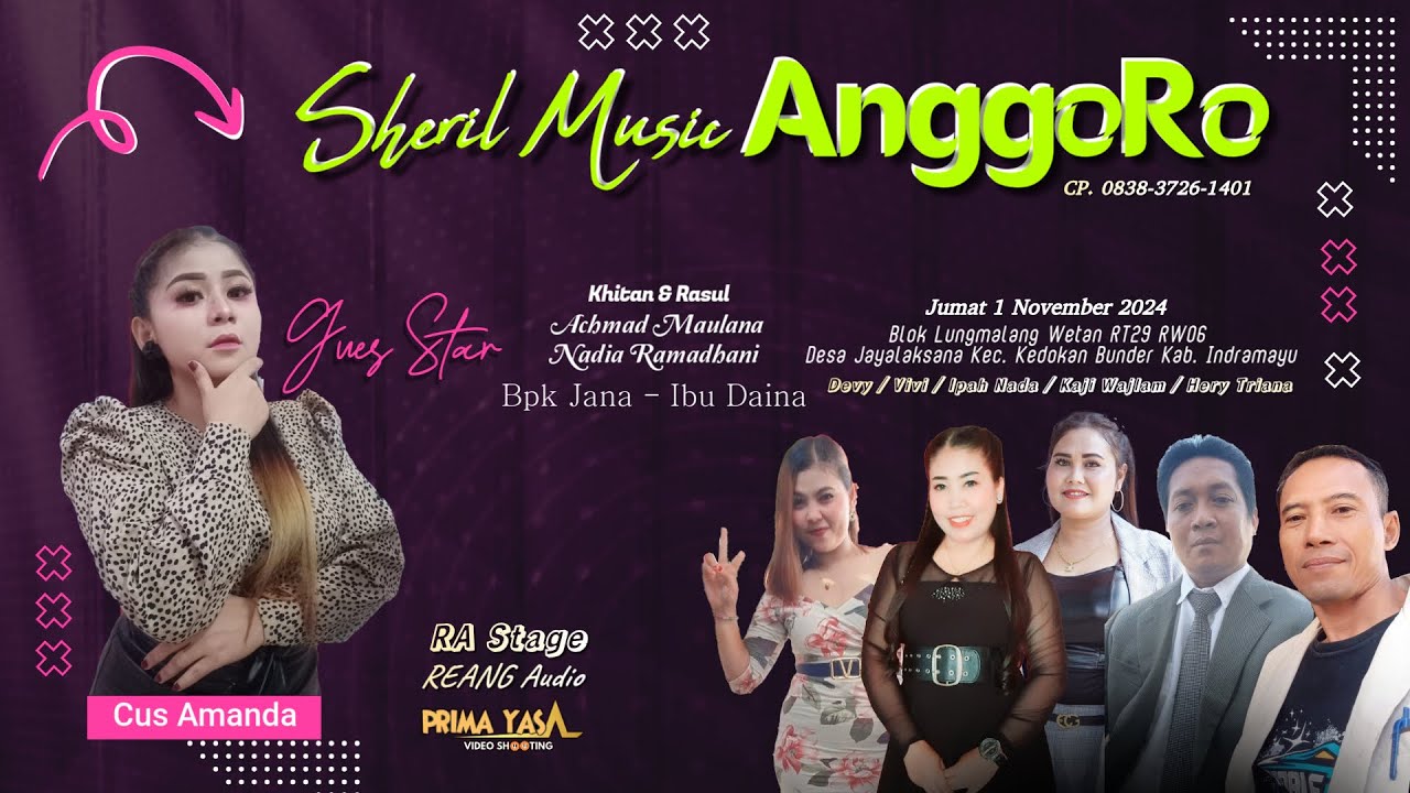 [LIVE] Sheril Musik AnggoRO Achmad Maulana Nadia Ramadhani Jumat 1 ...