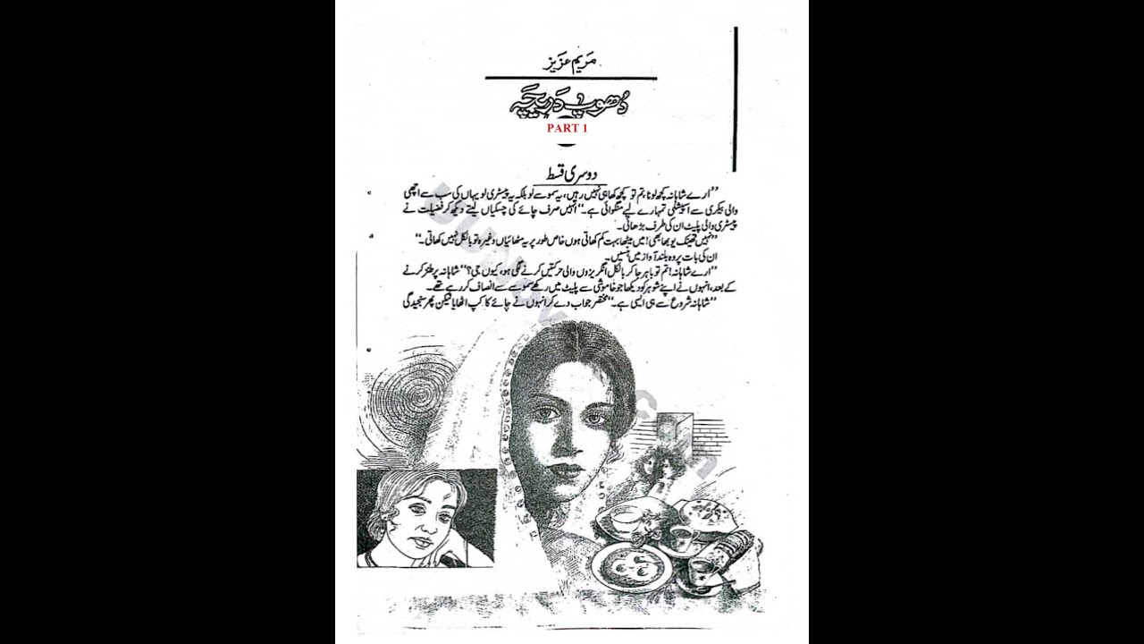 Shuaa Digest Jan 2025 || DHOOP DAREECHA By Mariyam Aziz Episode 2 Part 1 - YouTube