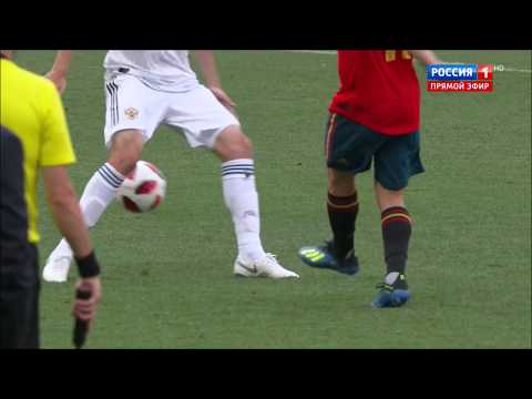 Jordi Alba nutmeg pass vs Russia HD 1080p
