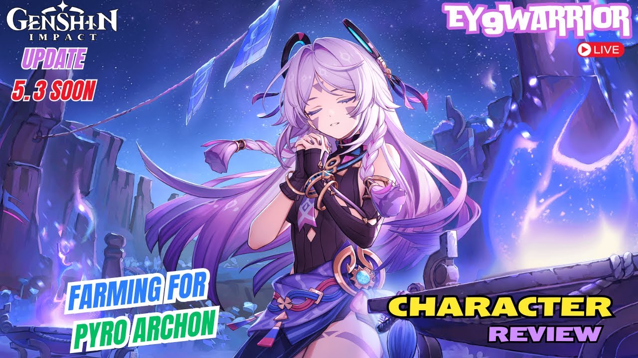 🔴[AR 57]"PRI Farming For Pyro Archon & Genshin Account Reviews |🔴 #genshinimpact #live - YouTube