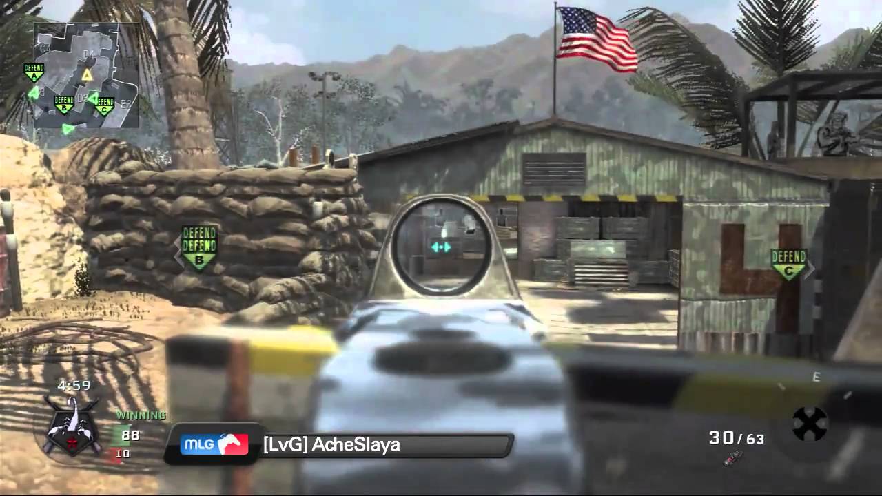 MLG Call of Duty: Black Ops PS3 $25k Finals - OpTic vs Leverage Game 11 ...
