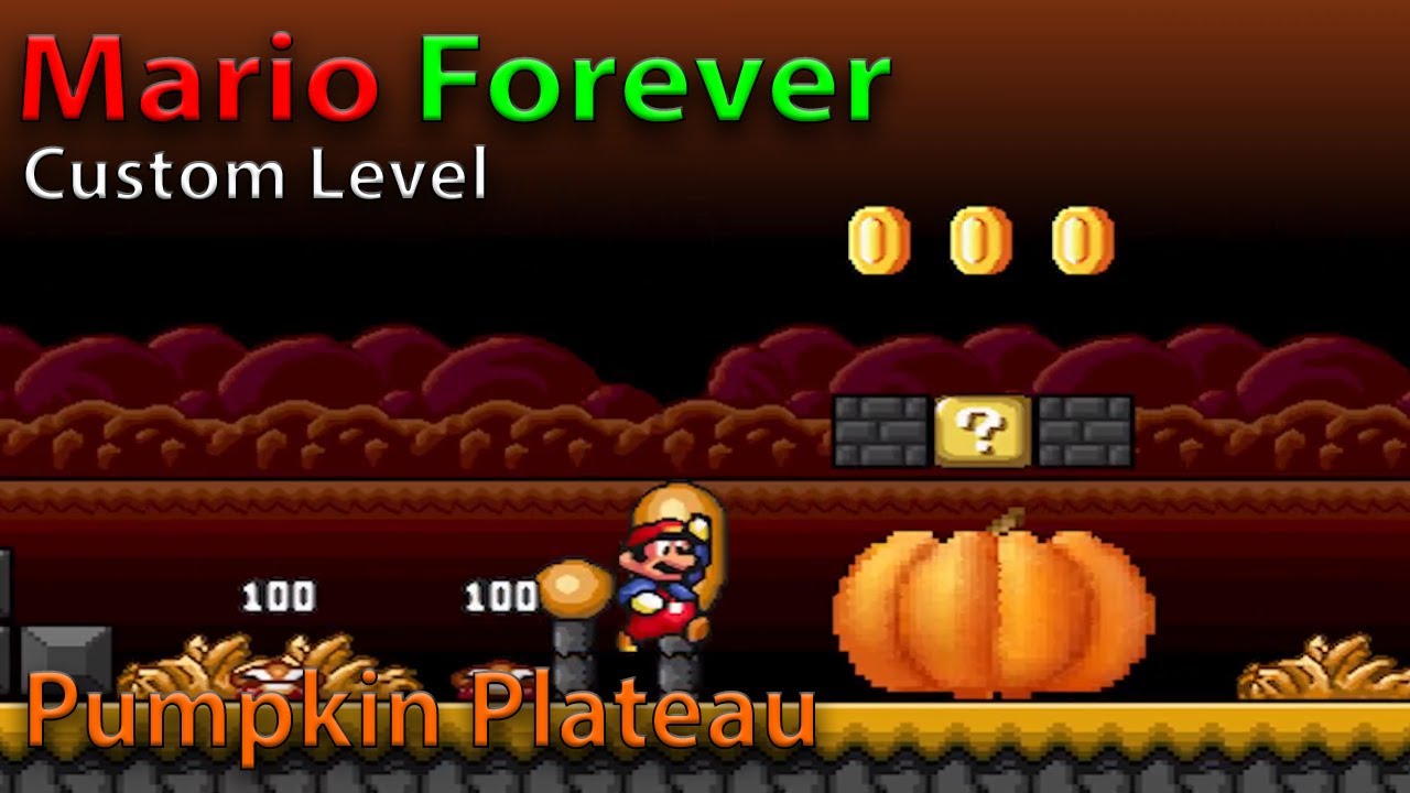 Mario Forever - Custom Level - Pumpkin Plateau (Halloween Special ...