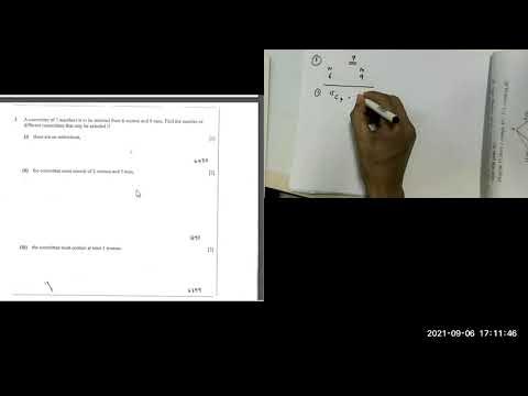 ADDMATH IGCSE : PERMUTATION COMBINATION - YouTube
