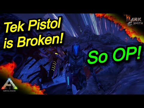 Ark Genesis 2 PHASE PISTOL! TEK PISTOL is BROKEN! OP Tek Pistol Ark Genesis 2! - YouTube