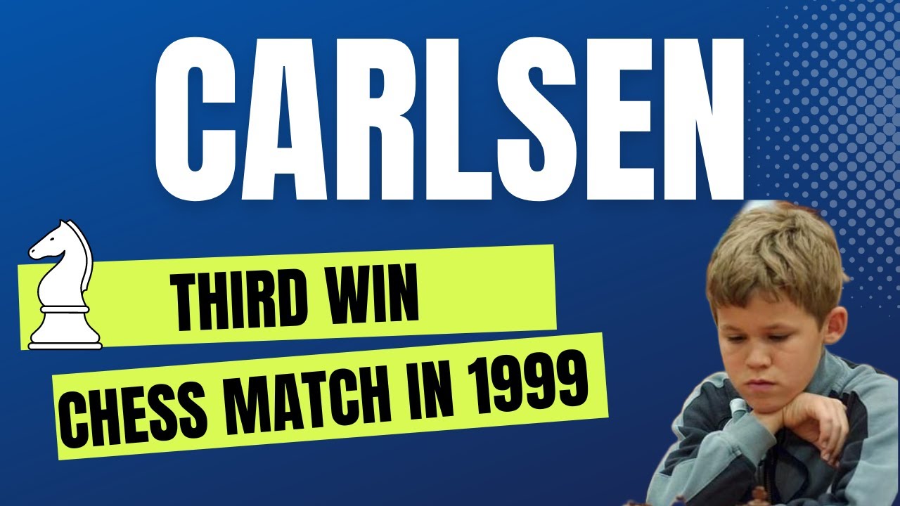 Magnus Carlsen (940) vs Daniel Thomassen - 1999 - YouTube