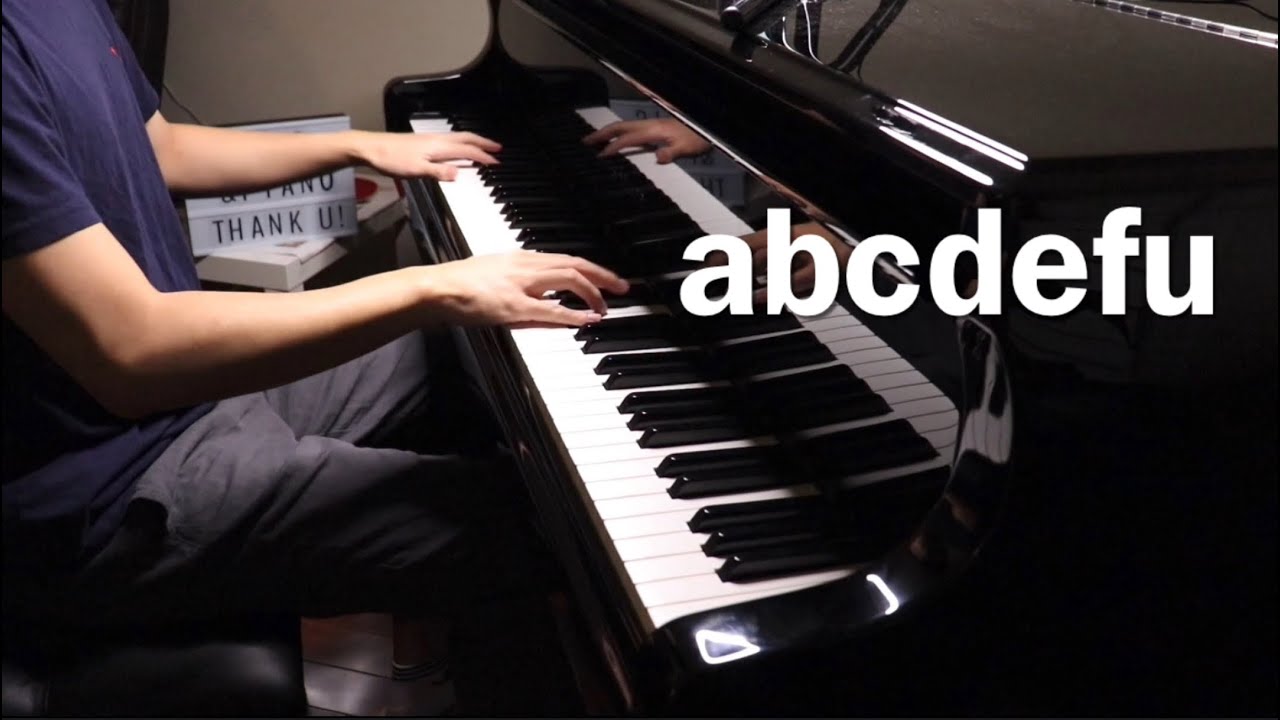 GAYLE - abcdefu | Piano Cover - YouTube