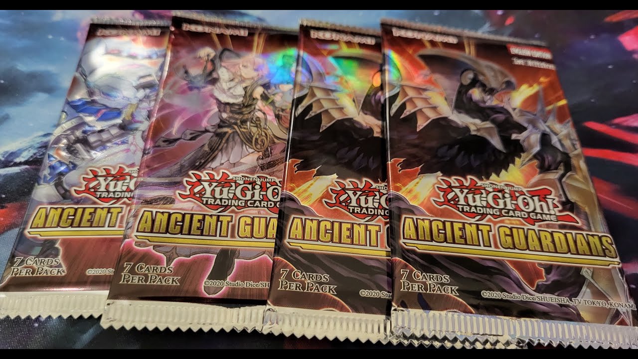 Yu-Gi-Oh! - Ancient Guardian Packs Part 4(Booster pack Last 1s) - YouTube
