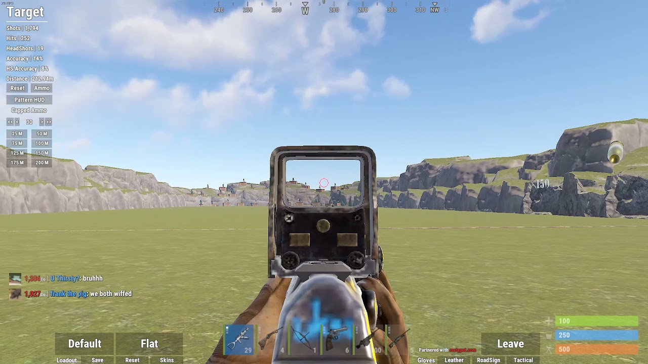 RUST 200m&100m Ak Spray (650h) - YouTube