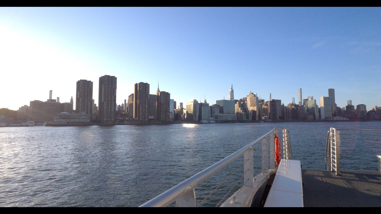 NYC Ferry Wall Street to Astoria (April 10, 2023). - YouTube