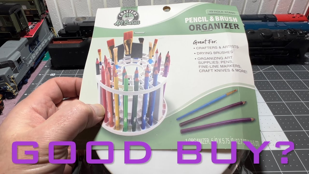 Dollar General - Pencil & Brush Organizer. Good for Model Railroads ...