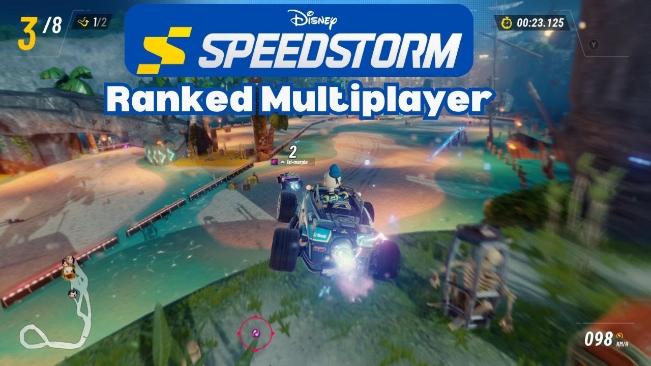 Disney Speedstorm | Ranked Multiplayer | Donald Duck - YouTube