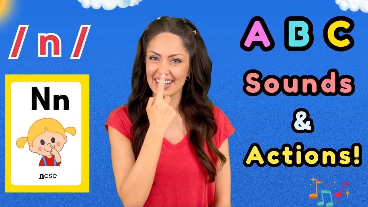 Alphabet Phonics Song for Toddlers: Learn Sounds and Actions! - YouTube