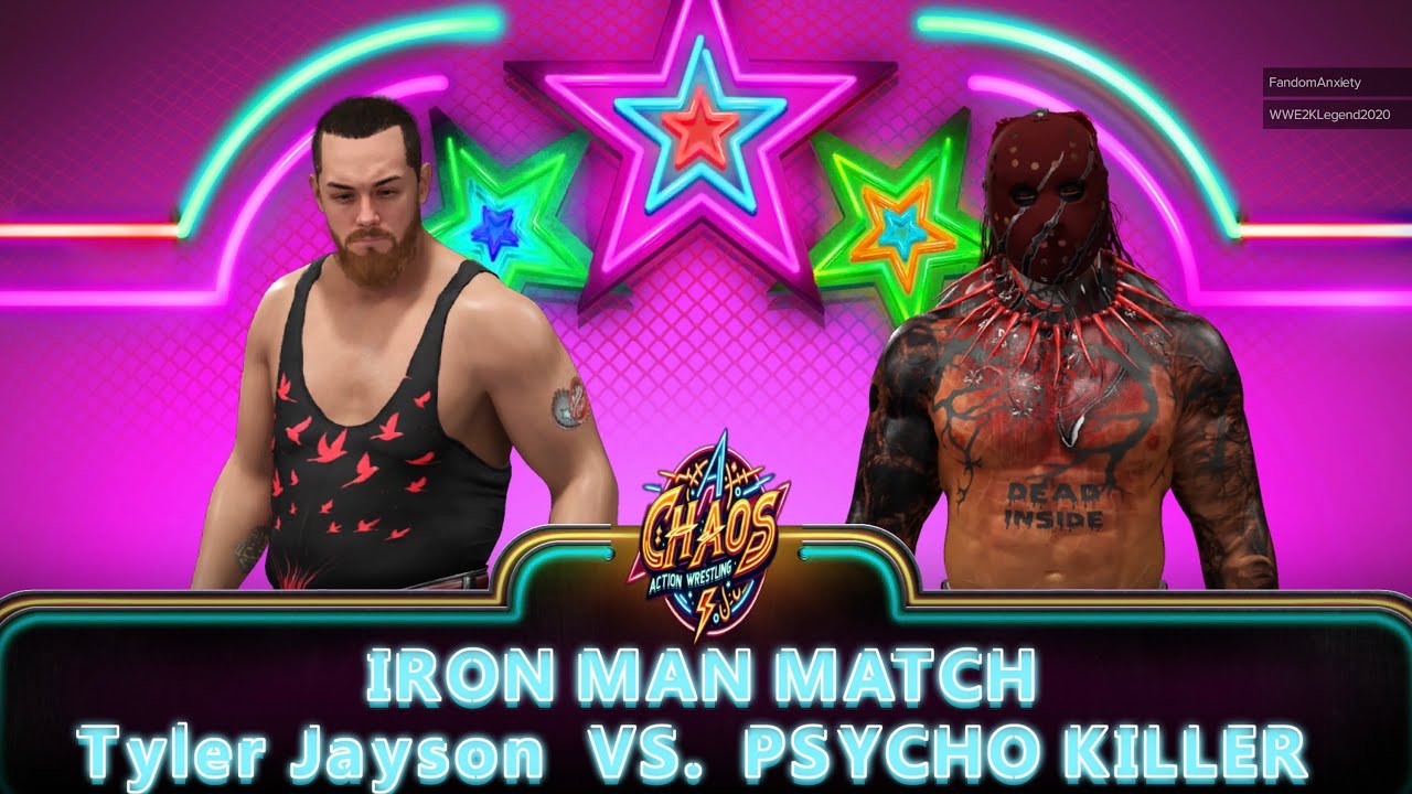 Tyler Jayson vs. Psycho Killer - Ten Minute IronMan - CAW’s Endgame ...