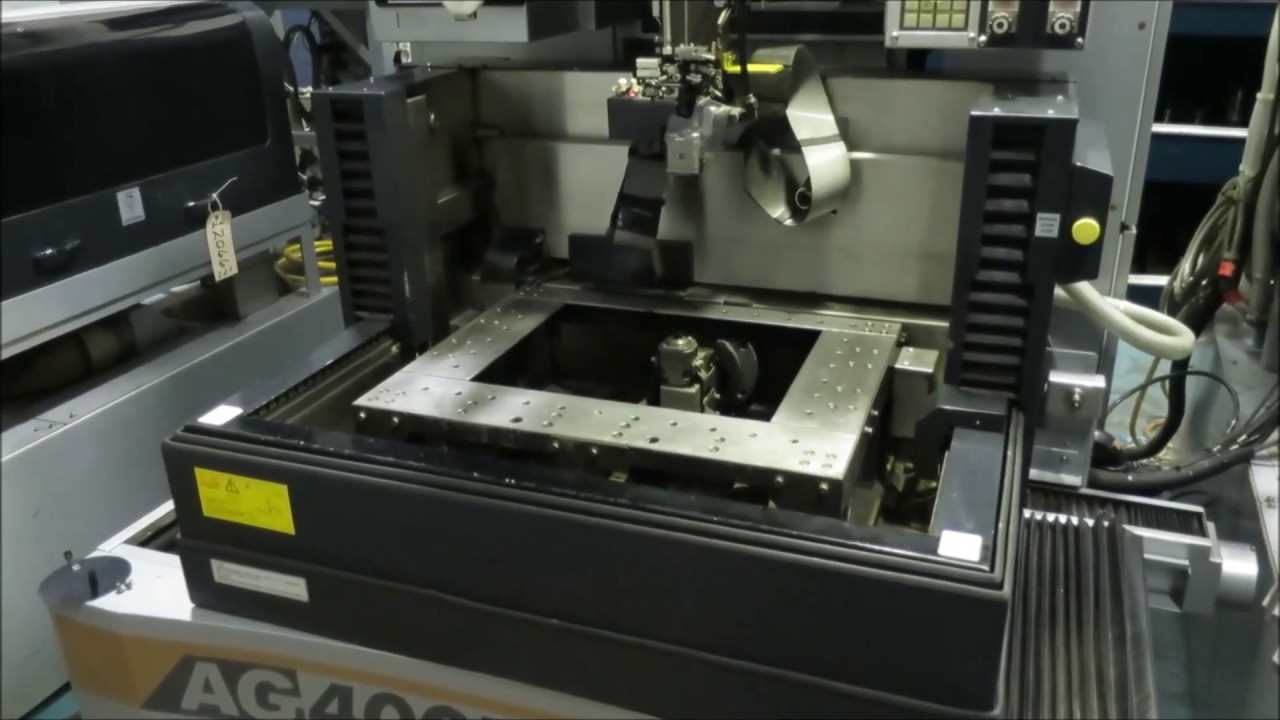 SOLD! - 2013 Sodick AG400L Wire EDM #0688 - YouTube