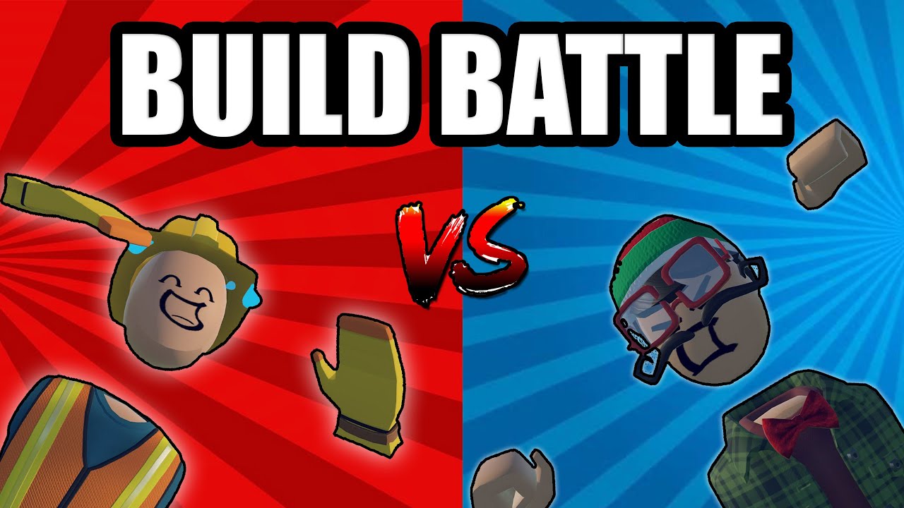 REC ROOM BUILD BATTLE WITH PROFESSIONAL BUILDERS | Rec Room - YouTube