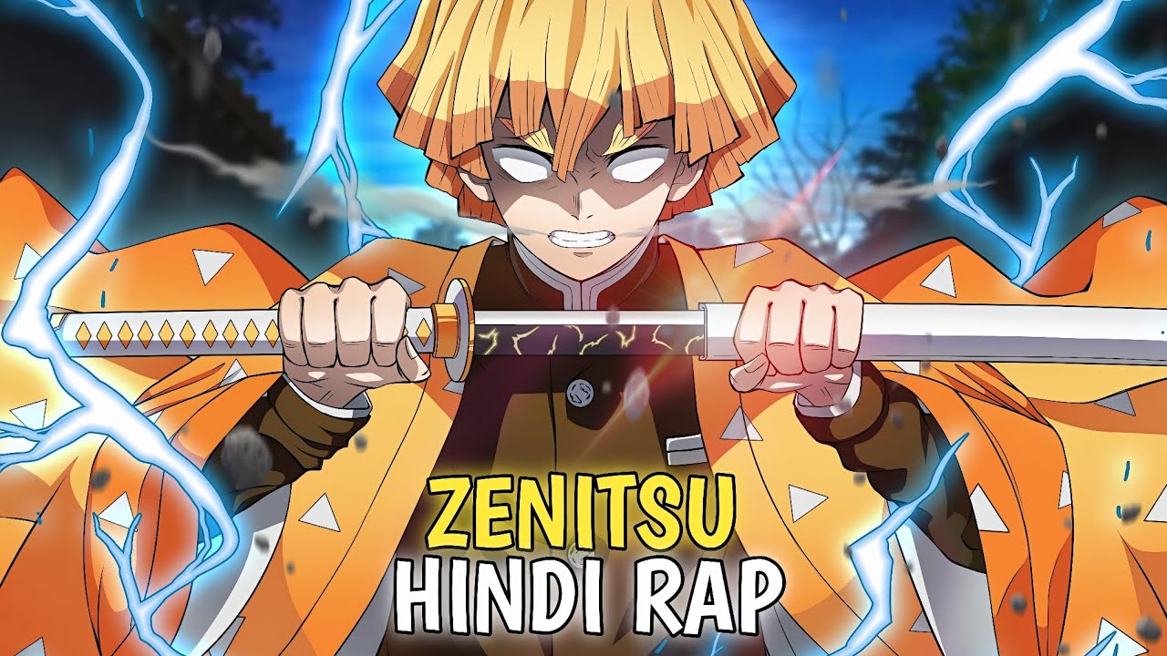 ZENITSU Song By BSK | Hindi Anime SONG | DEMON SLAYER AMV - YouTube