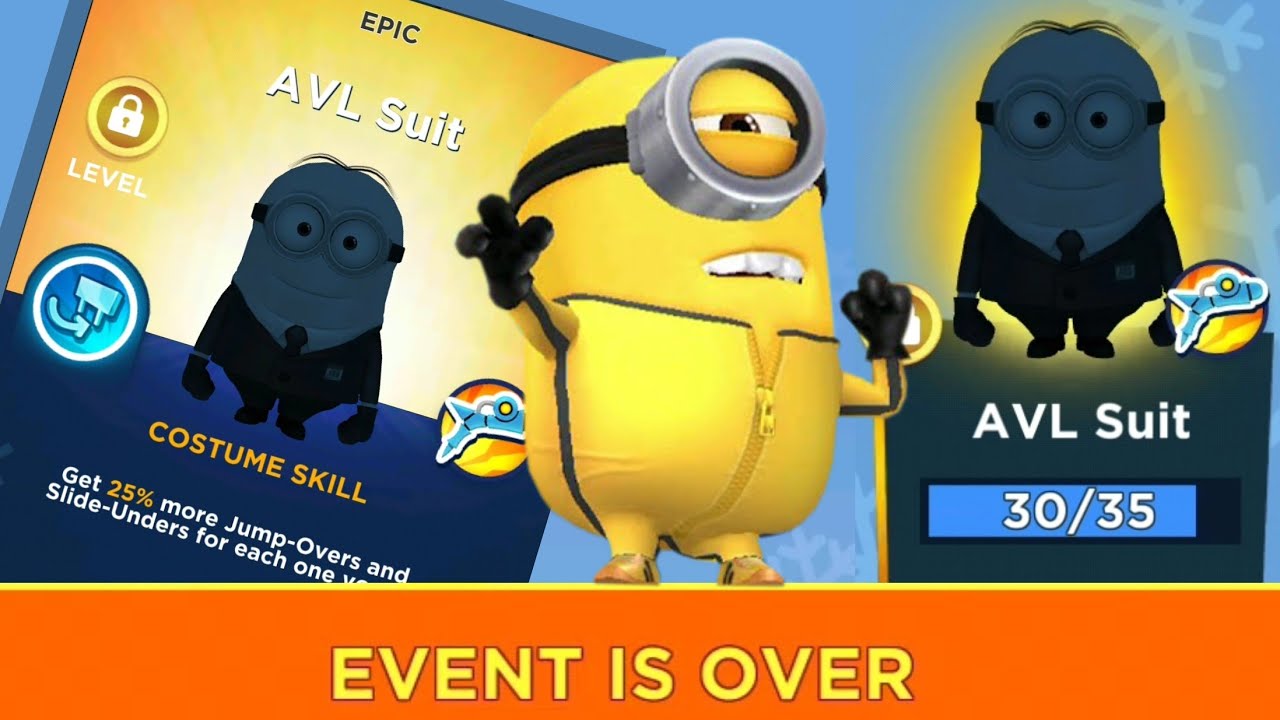 Minion Rush AVL Suit Cards Market Rewards Claim Thanksgiving Special ...