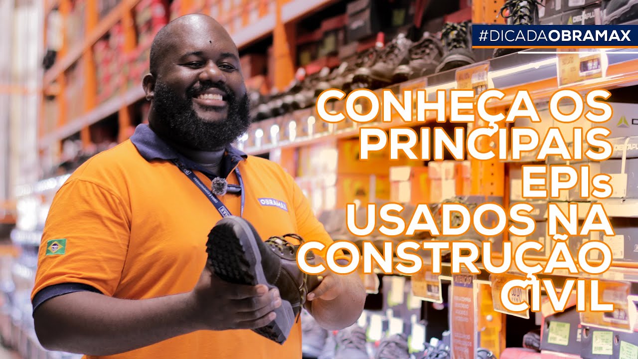EPI mais usados na construção civil - YouTube