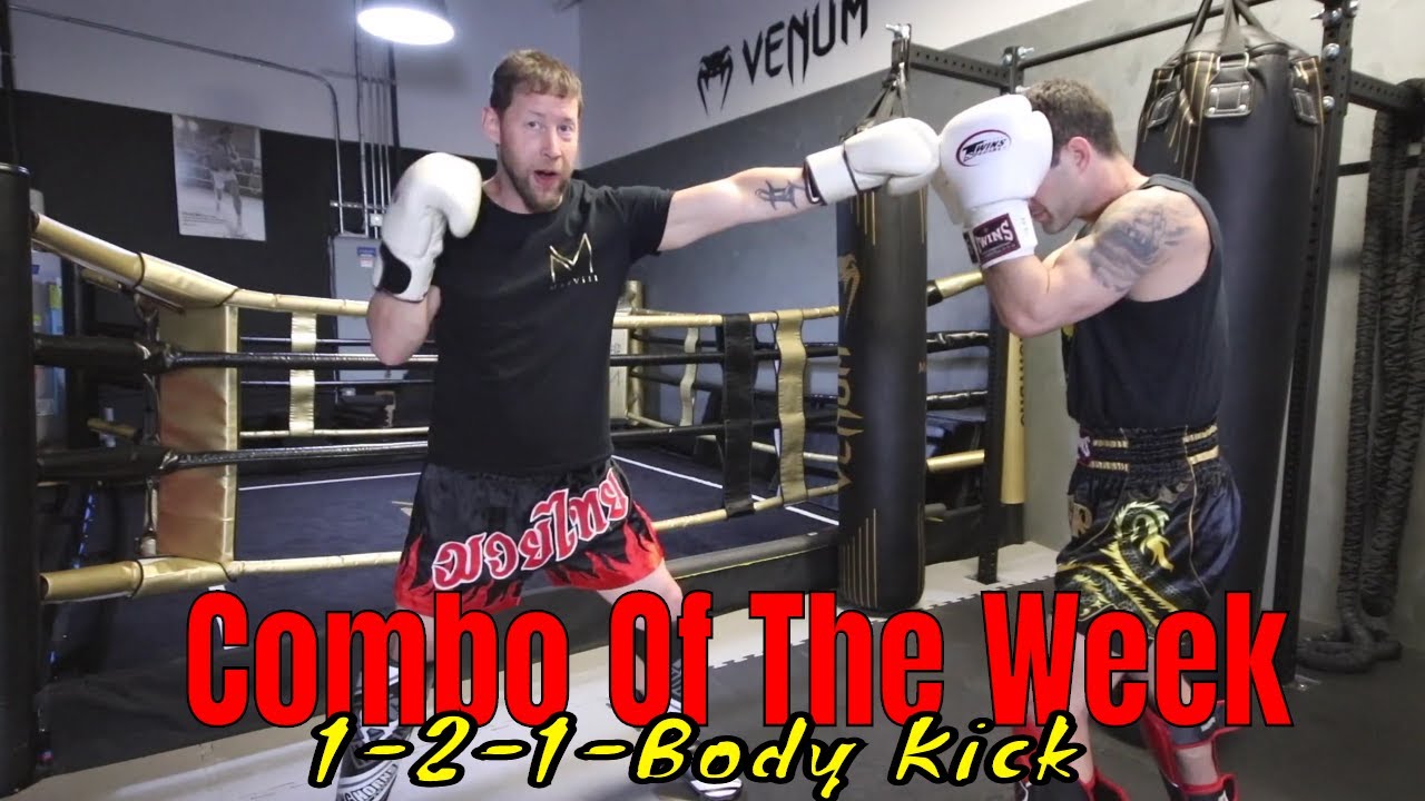 Combo Of the Week: 1-2-1- Oblique Kick - YouTube