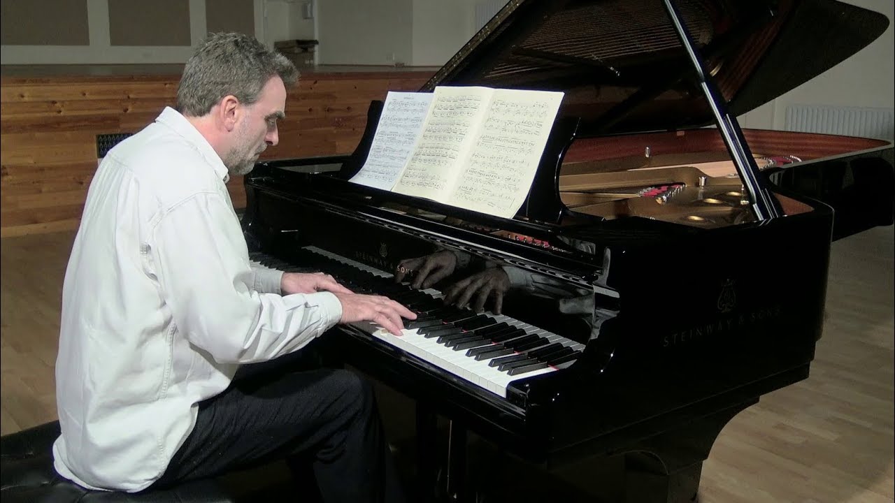 Jonathan Plowright plays Brahms - final disc - YouTube