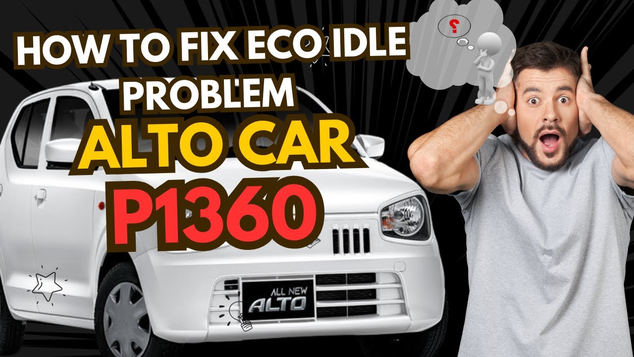 How To fix ECO IDLE Battery in Alto Car P1360 Code - YouTube