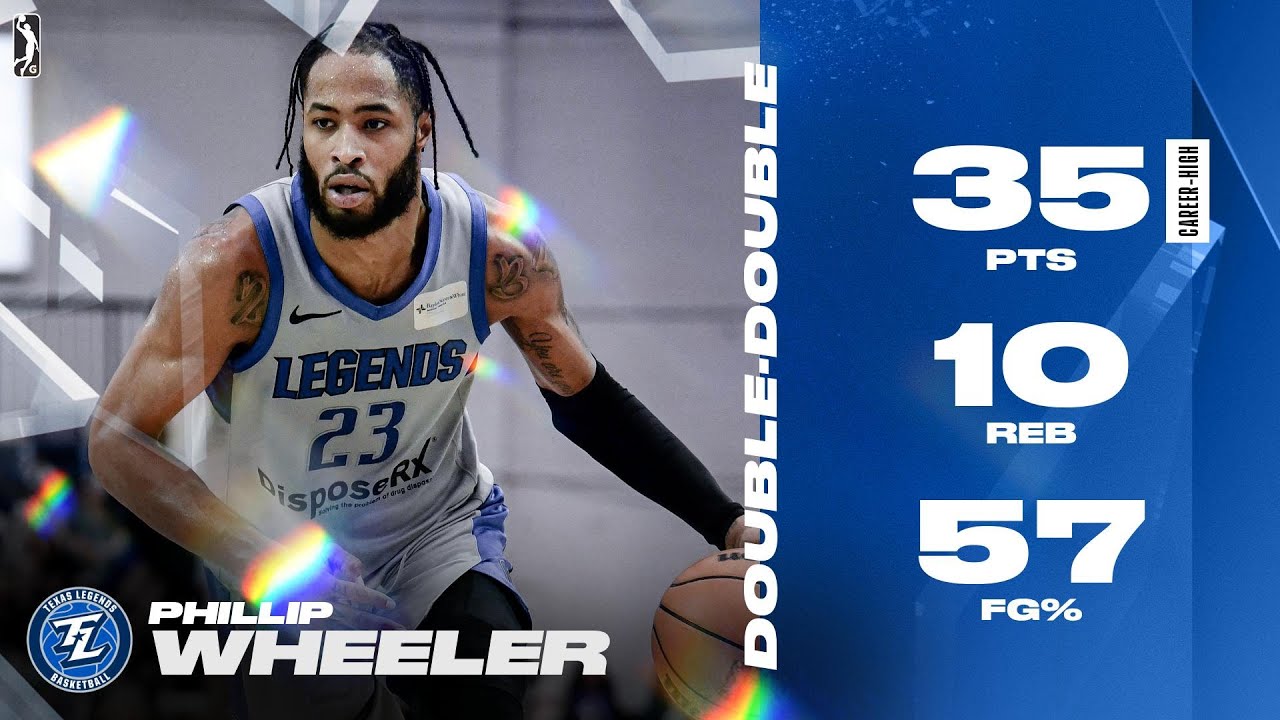 Phillip Wheeler Explodes For Career-High 35 PTS & 10 REB Double-Double ...